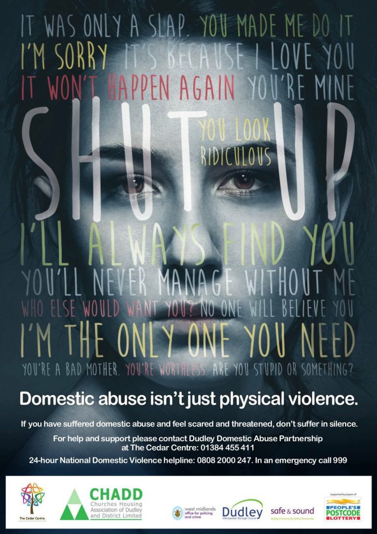 One Number; Local Helpline for Domestic Abuse - CHADD - Churches ...